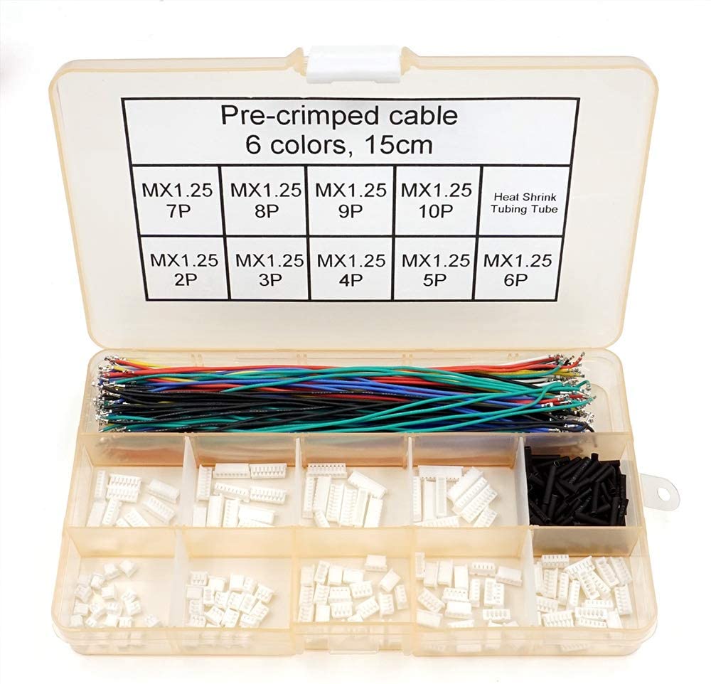 Pre-Crimped DIY Cable Kit - JST MX1.25 Connectors | DIYFPV