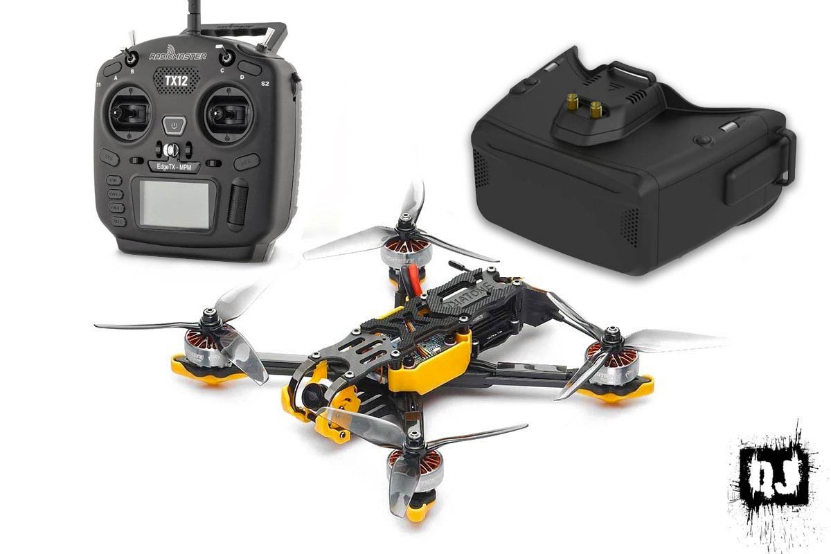 Diatone Roma V2 F5 w/ Skyzone Cobra V4 Goggles & Radiomaster TX16S MK11 ...