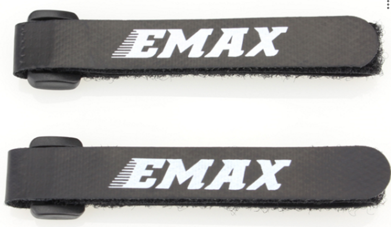 2pcs EMAX LiPo Battery Strap with Buckle 250mm for RC FPV Racing Drone ...