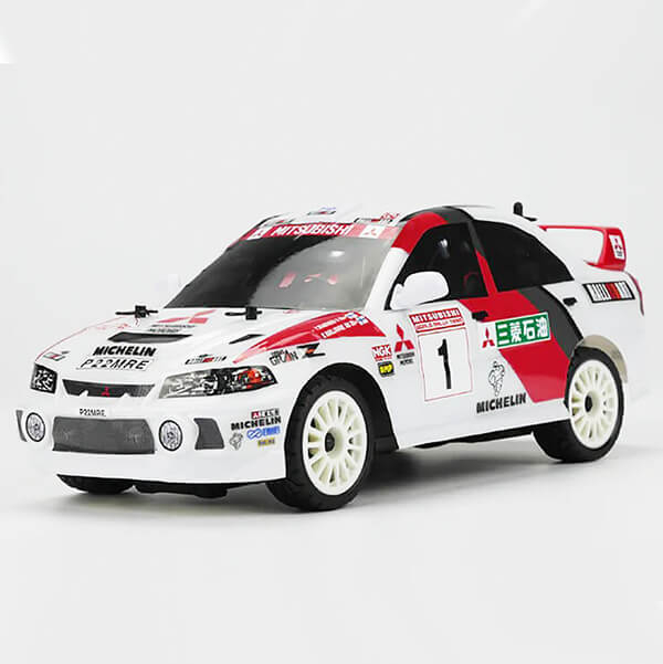 Carisma GT24 Mitsubishi Lancer Evolution IV 1/24 4WD Micro Rally Car ...
