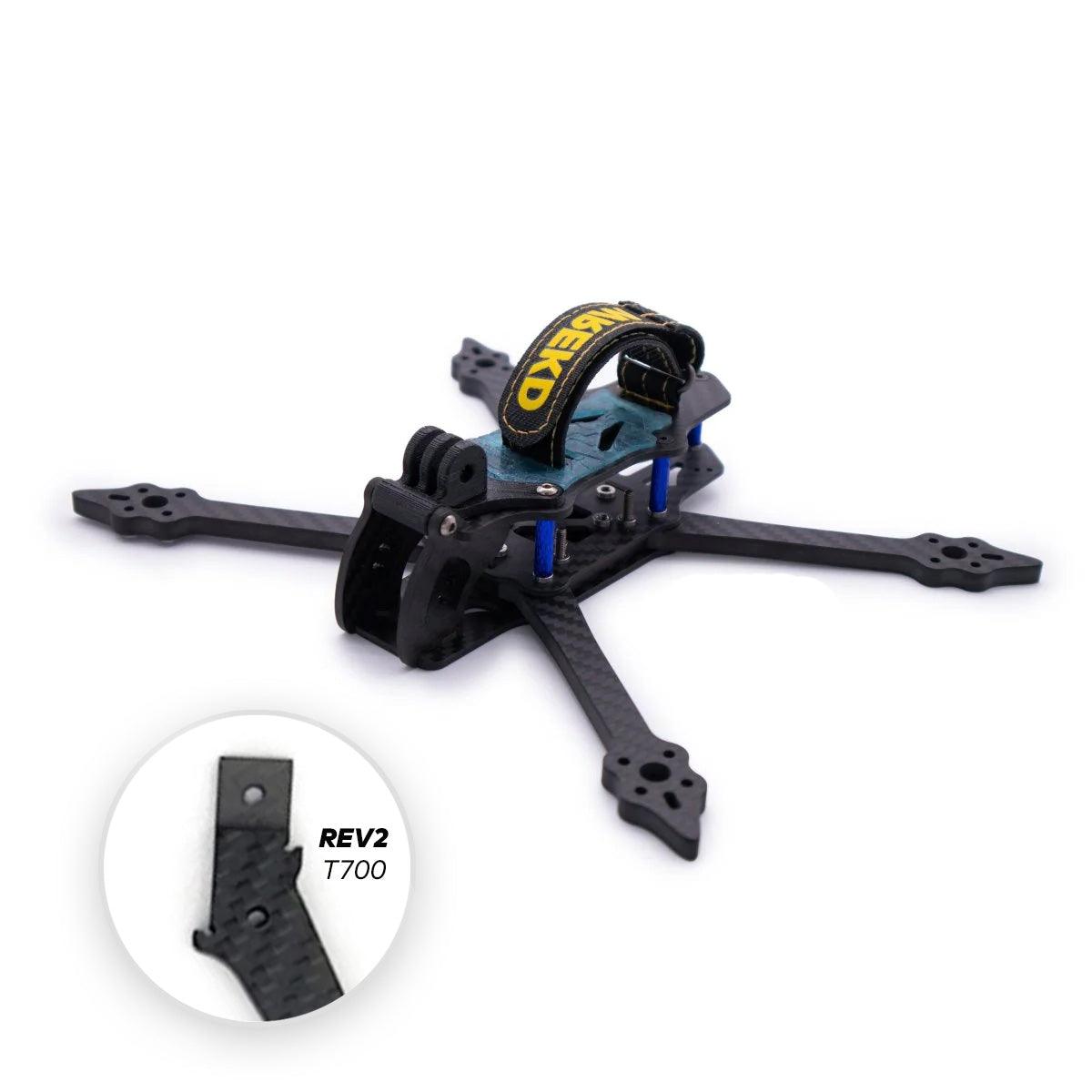 Vannystyle Pro 5" Frame Kit (w/ Rev2 Arms) - Choose Style | DIYFPV.COM
