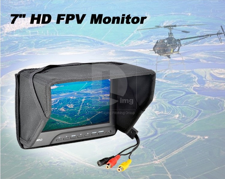 EMAX ★FPV769A Ground Station FPV 7 Monitor w-Sun Shield | DIYFPV