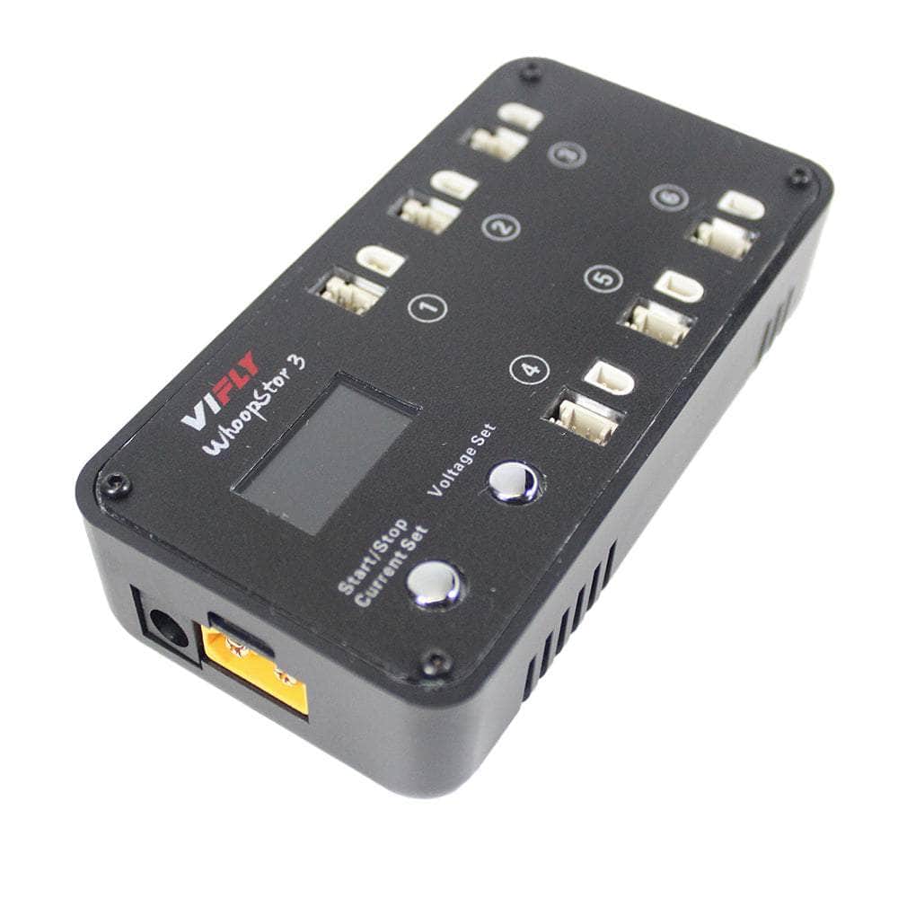 ViFly WhoopStor V3 1S LiPo/LiHV 6 Channel DC/USB-C Whoop Charger ...