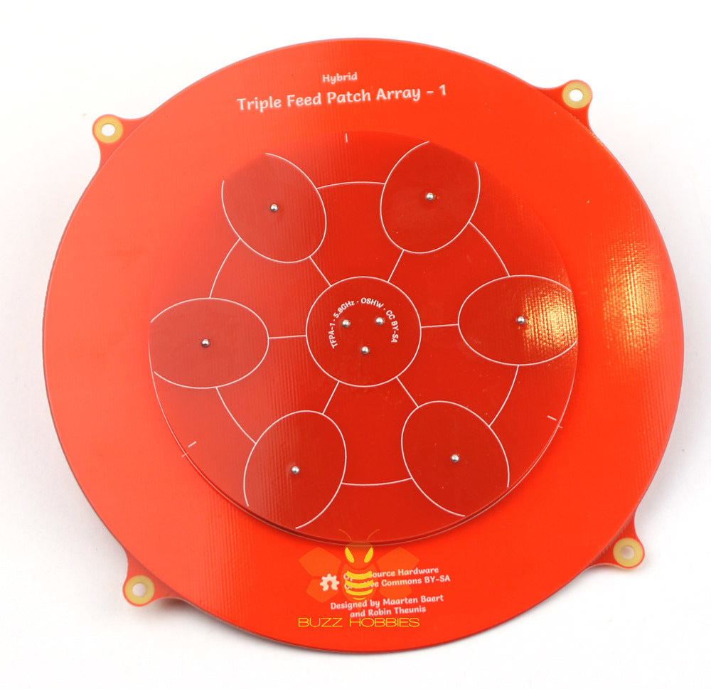 Hybrid Triple feed Patch array | DIYFPV