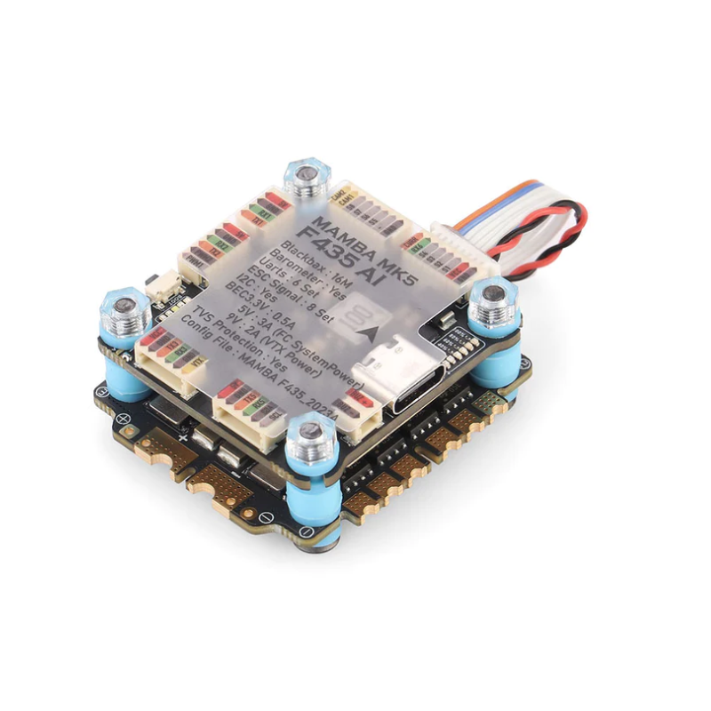 Diatone Mamba Stack MK5 F435 AI 55A 6S 8BIT | DIYFPV.COM