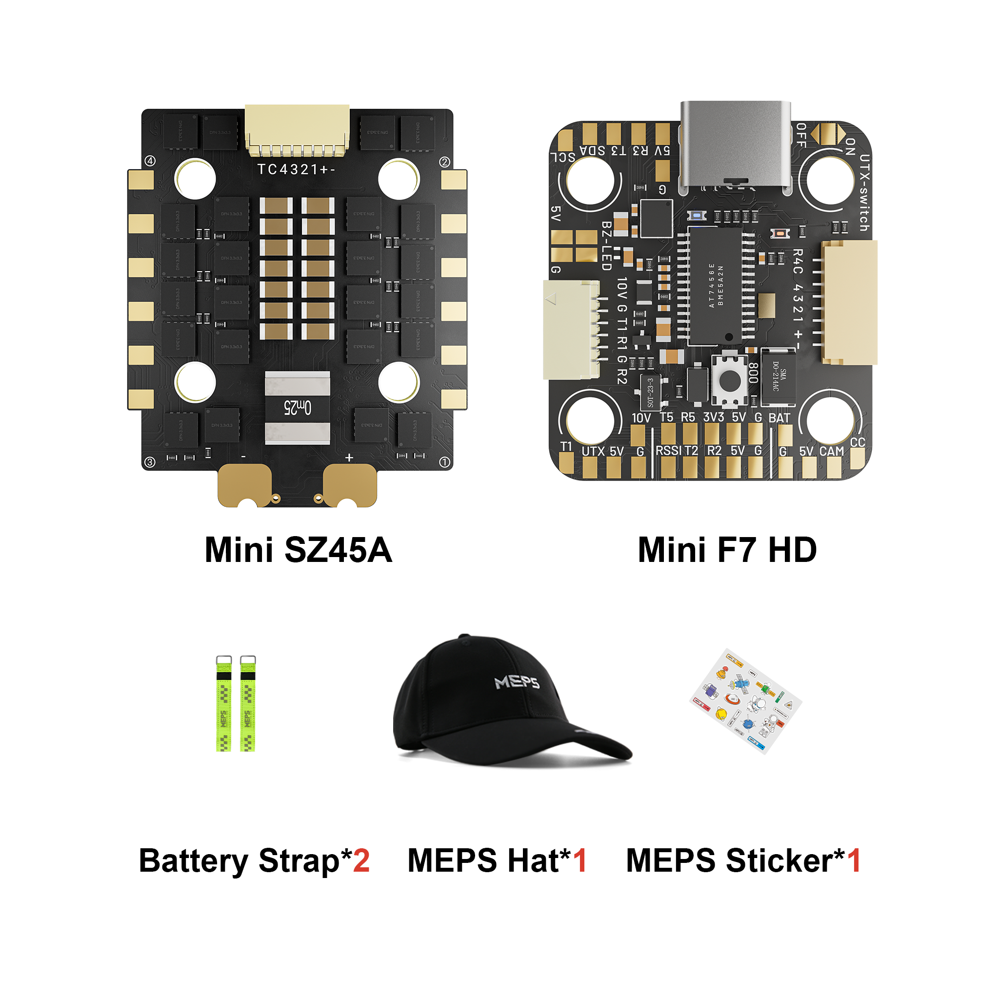 Mini SZ45A 6S ESC & Mini F7 Flight Controller Stack Bundle | DIYFPV.COM