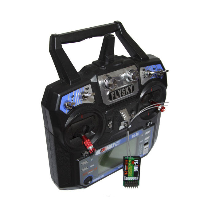 EMAX Flysky FS-i6 6CH 2.4GHz Transmitter and Receiver (TX+RX Set) | DIYFPV