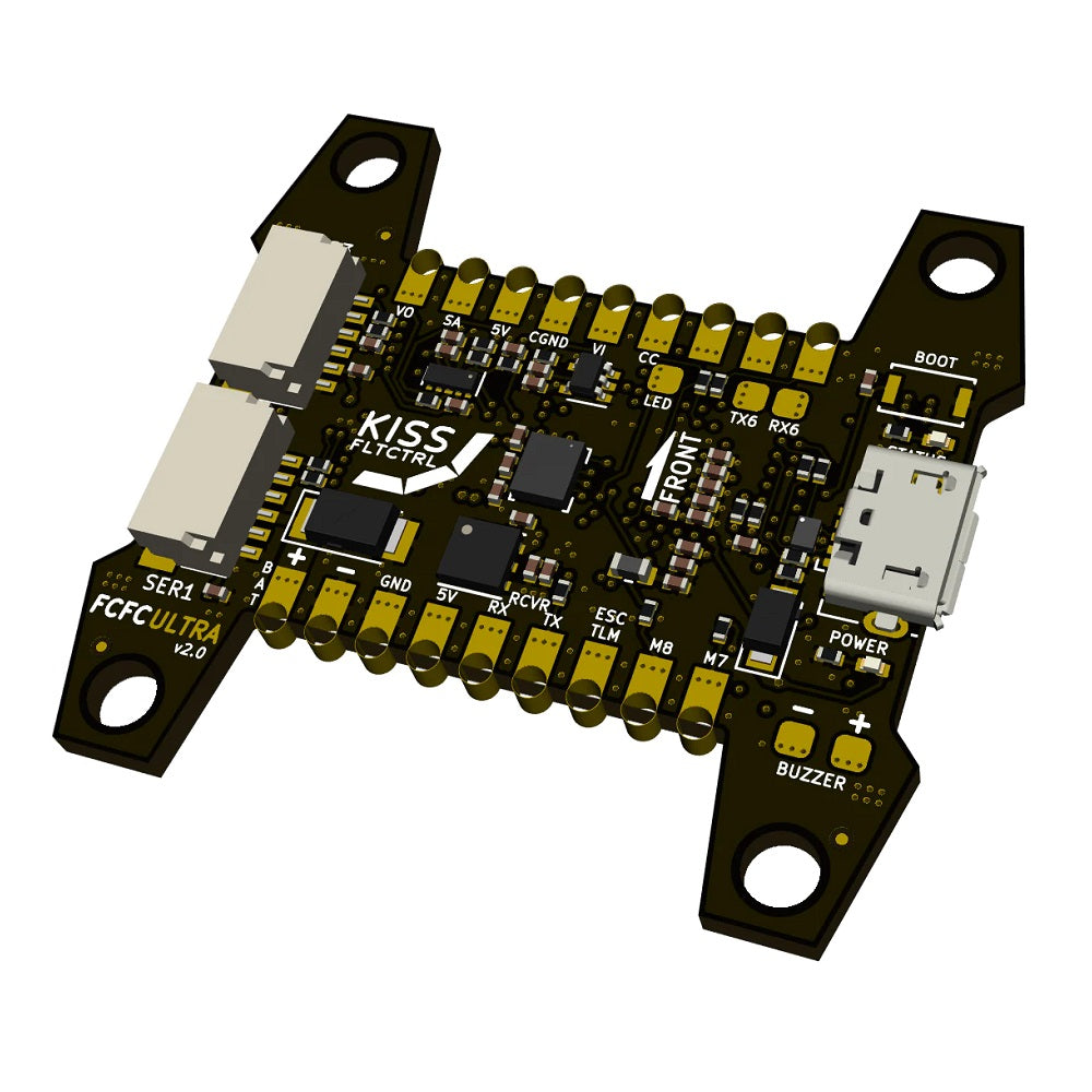 KISS FCFC Ultra V2 FPV Drone Flight Controller - 30x30mm | DIYFPV