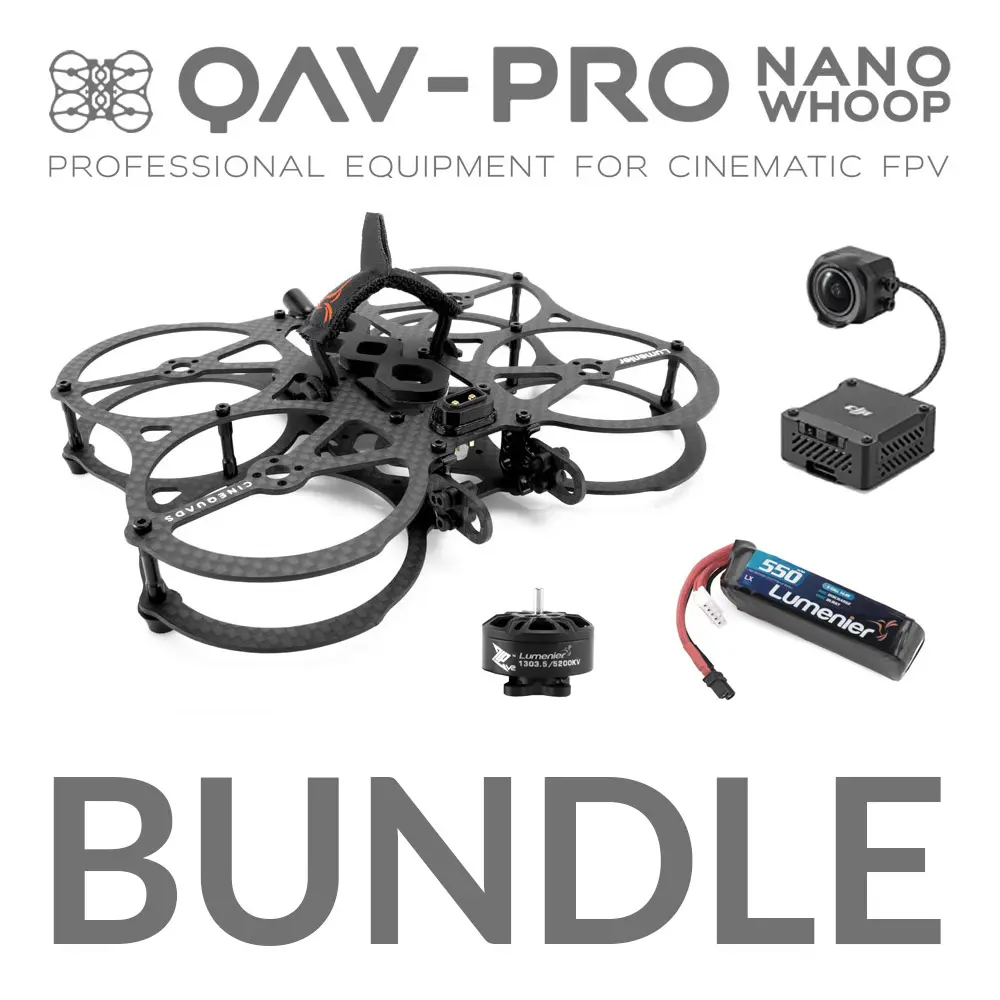 Lumenier QAV-PRO Nano Whoop 2" Cinequads Edition Bundle | DIYFPV