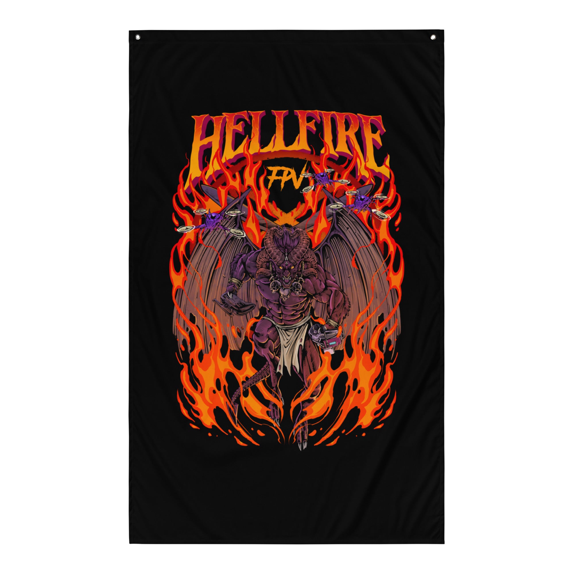 HellFire FPV Flag | DIYFPV.COM
