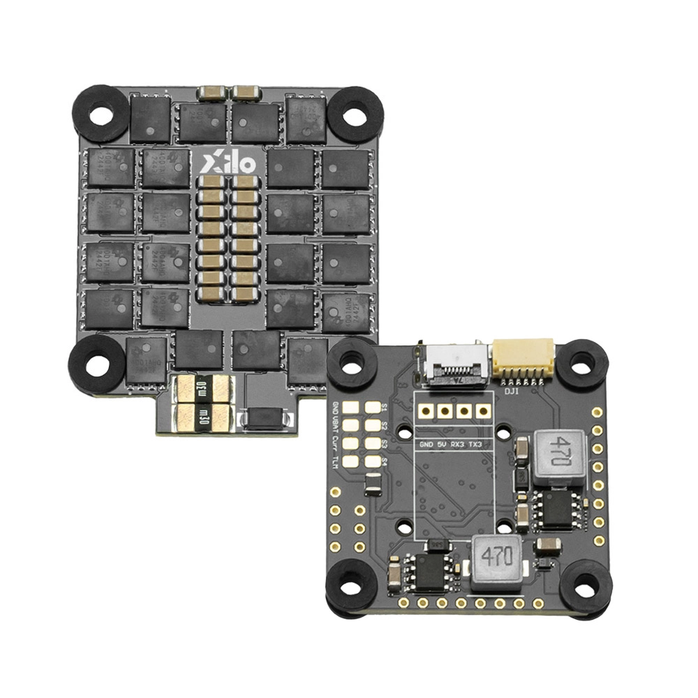 XILO Stax V3 Combo - F4 FC + 50A 3-6S AM32 4-in-1 ESC - 2 | DIYFPV