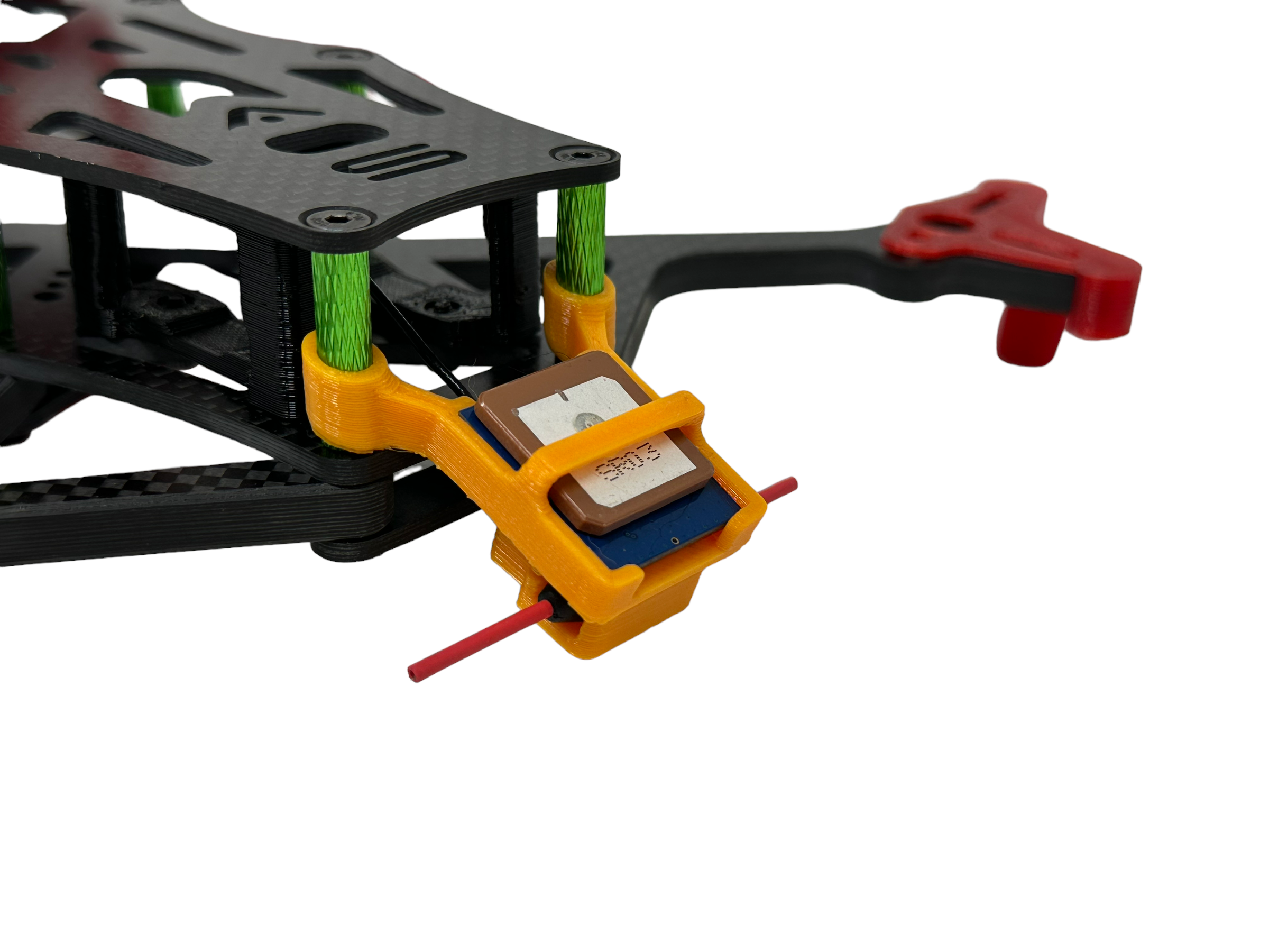SAM-M8Q GPS Module Standoff Mount w/ RP1 (3D Print Only) | DIYFPV.COM