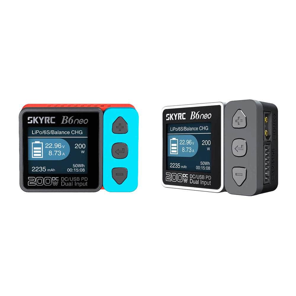 SkyRC B6 Neo 200w 10A 1-6S DC Smart Charger XT60 - Choose Color | DIYFPV