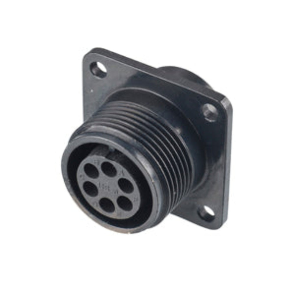 6 Way Circular Panel Mount Conn. Socket | DIYFPV.COM