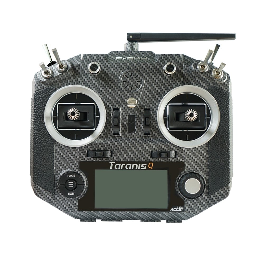 FrSky Taranis Q X7S Radio with M7 Hall Sensor Gimbals (Carbon Fiber ...