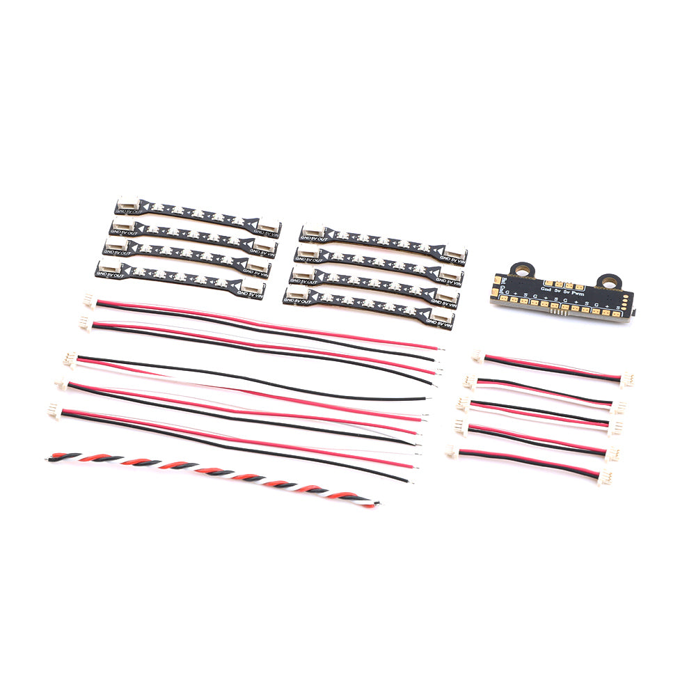 Skystars FPV LED Boards with Control Panel (8pcs) | DIYFPV
