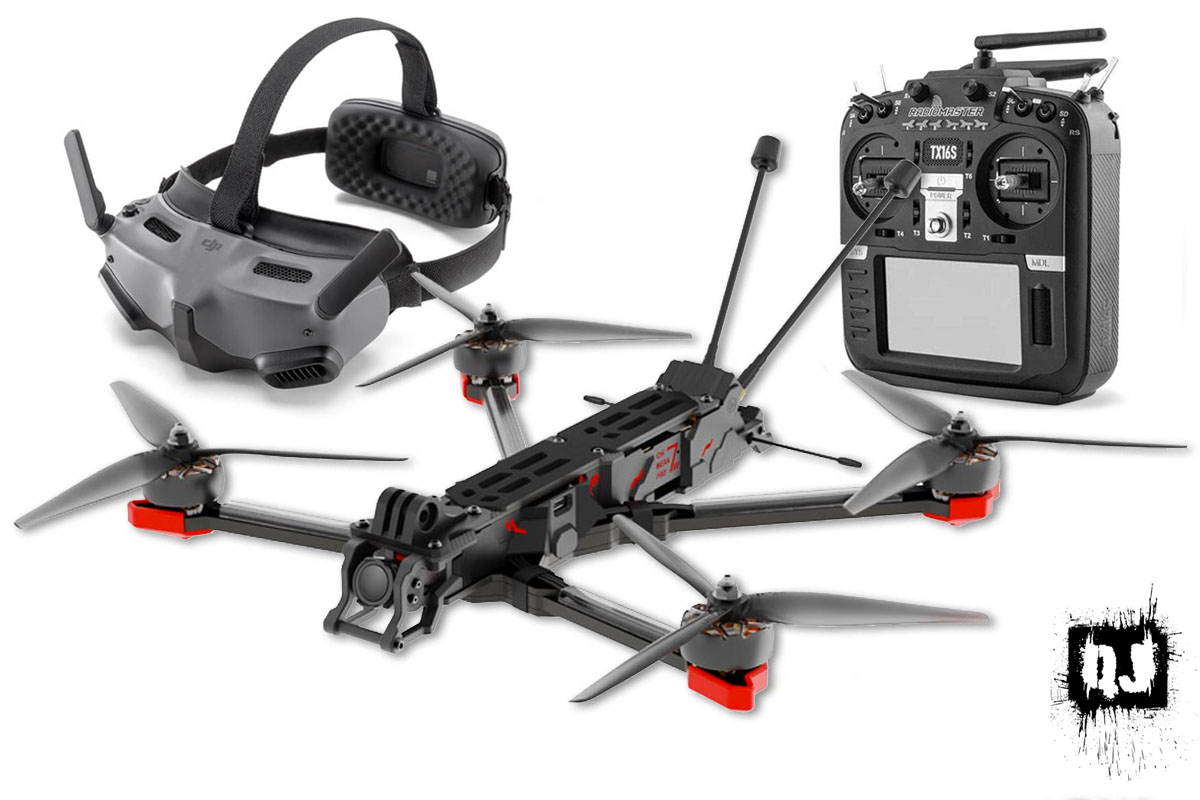 iFlight Chimera7 Pro V2 DJI 03 6S w/ DJI Goggles 3 & Radiomaster TX16s ...